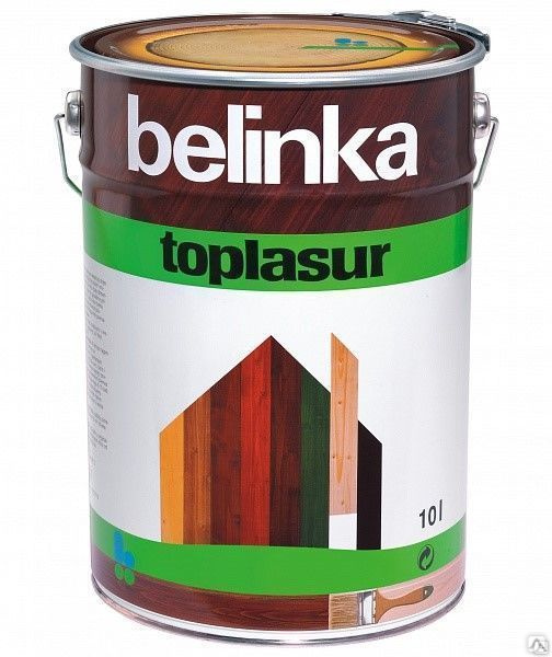 Краска для срубов BELINKA TOPLASUR №17 - 10 л, цена в Москве от ...